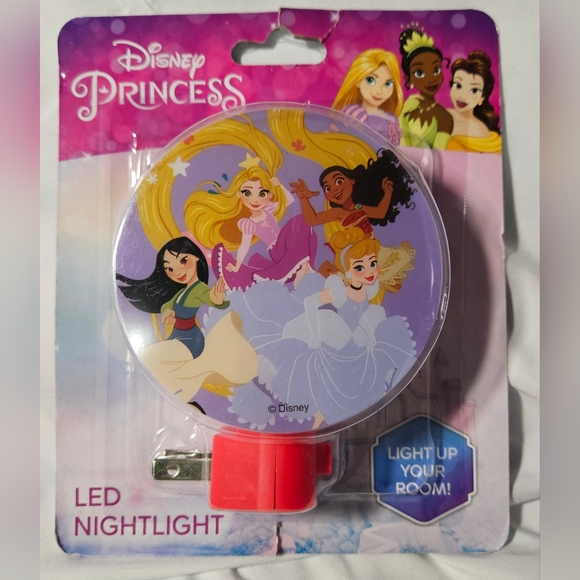 Disney | Other | Disney Princess Led Night Light Nib | Poshmark